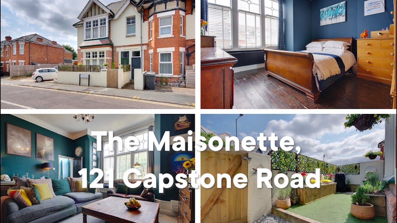 The Maisonette, 121 Capstone Road, Bournemouth - 2 floor character ...