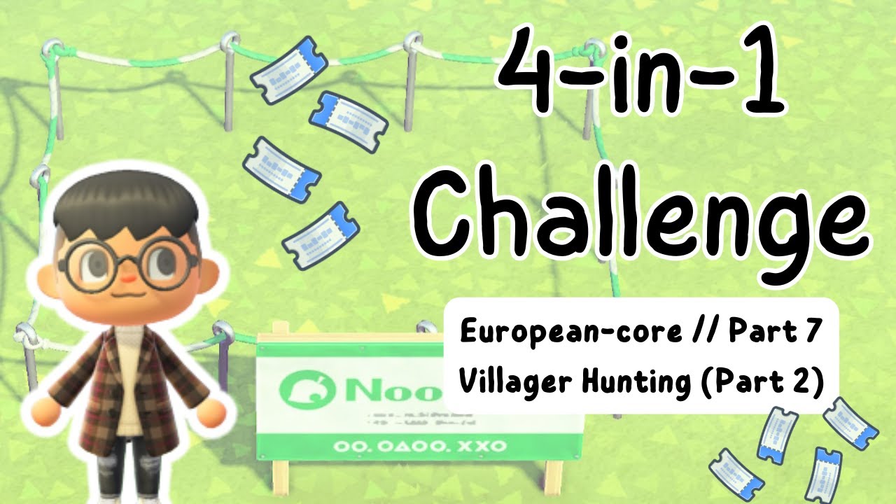 Villager Hunt for a European-core Villager (Part 2) // Animal Crossing ...