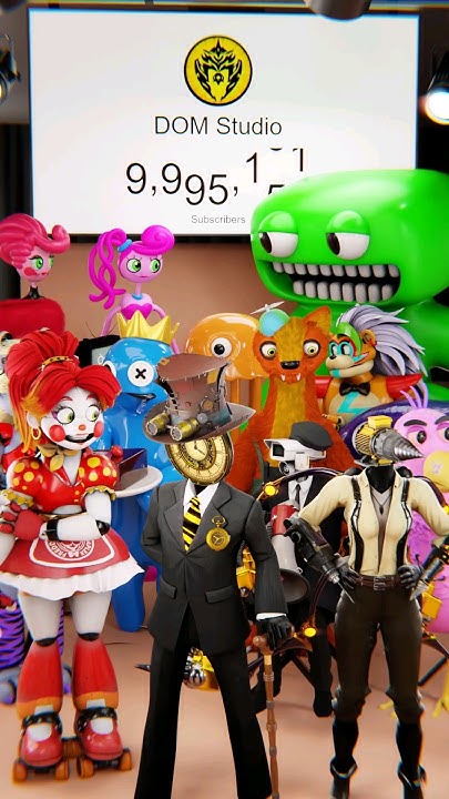 Thanks for 10M subscribers! (DOM Studio Animation) - YouTube