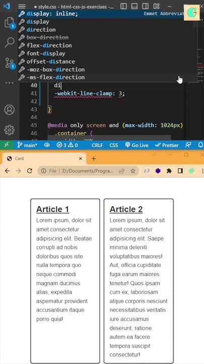 How To Limit Text To N Lines With Css Html Css Tutorial Codeismine Youtube
