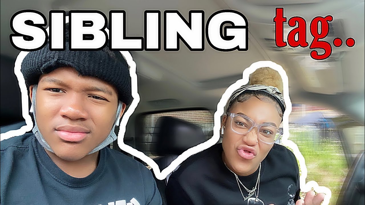 SIBLING TAG! *meet my twin brother* - YouTube
