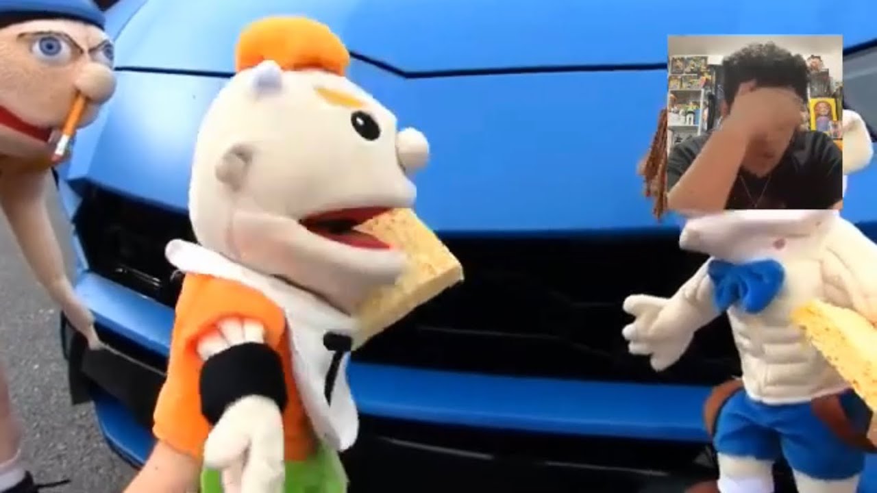 Sml jeffy car wssh reaction - YouTube