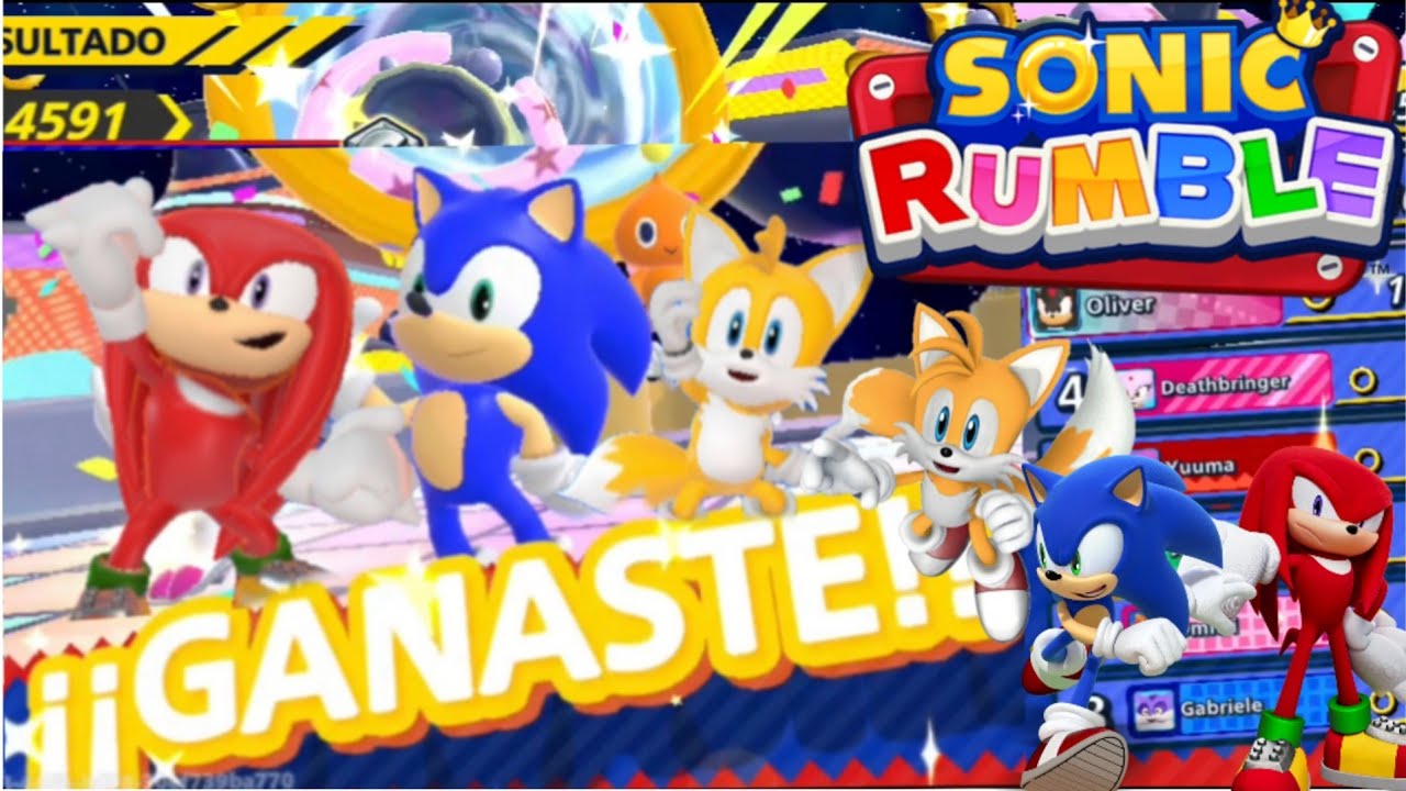 HUMILLO a TODOS con el TRIO SONIC en Sonic Rumble! | Edgar Kim - YouTube