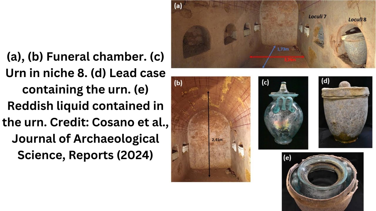 Oldest liquid wine in the world discovered in Roman tomb in Spain - YouTube