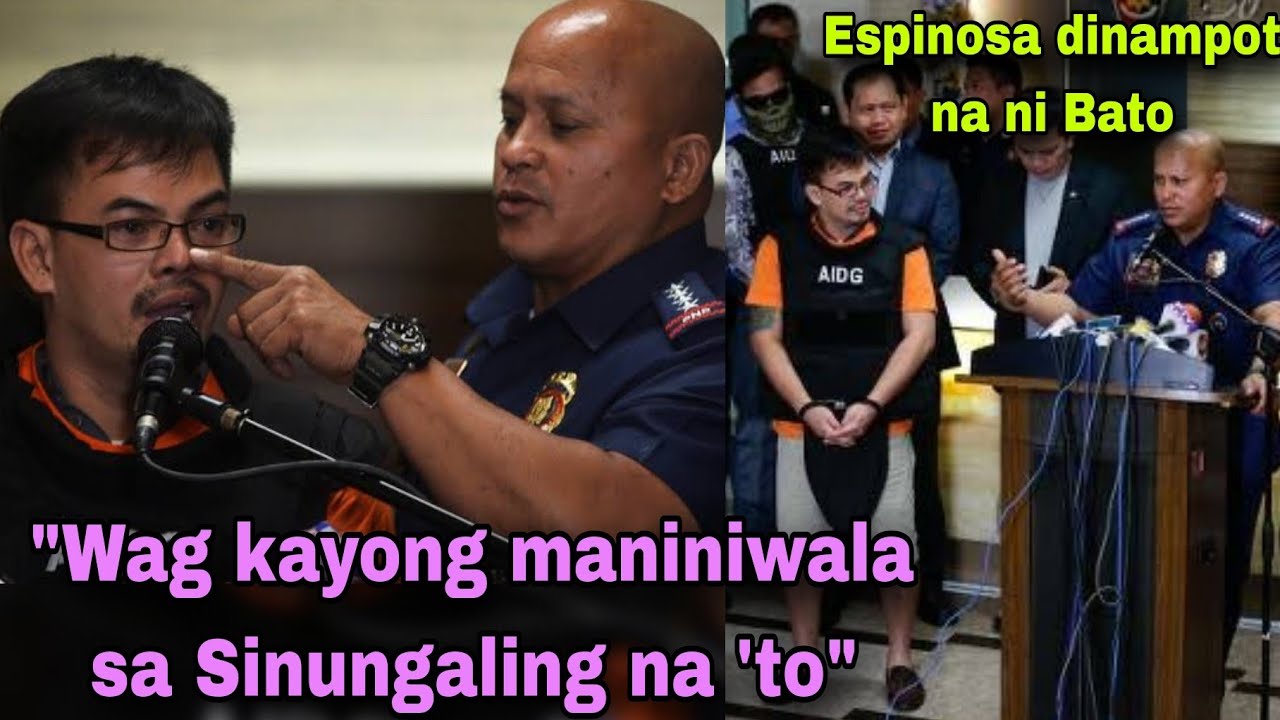 Kerwin espinosa, PINADAMPOT na ni BATO Dela Rosa sa mga PULlS | Colonel ...