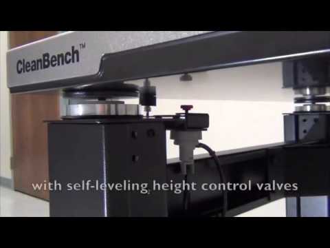 CleanBench™ with Gimbal Piston Vibration Isolation - YouTube