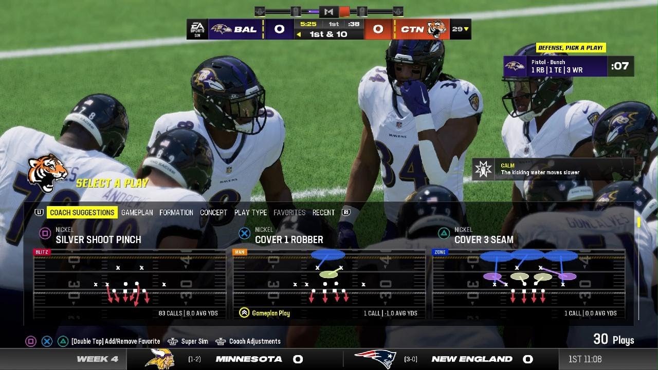 Madden NFL 24 Canton Tigers franchise S2 E4 (wk4 Vs Ravens) - YouTube