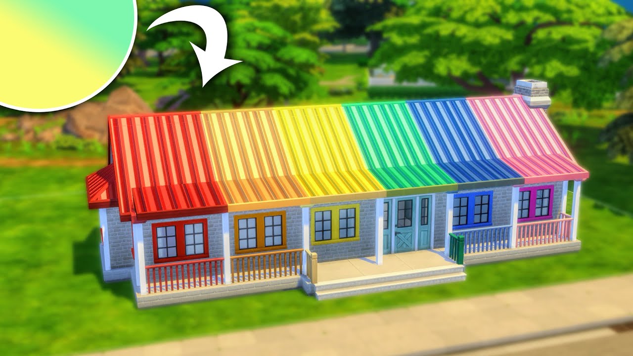 Construisons une maison Pride Month #2 | Les Sims 4 - YouTube