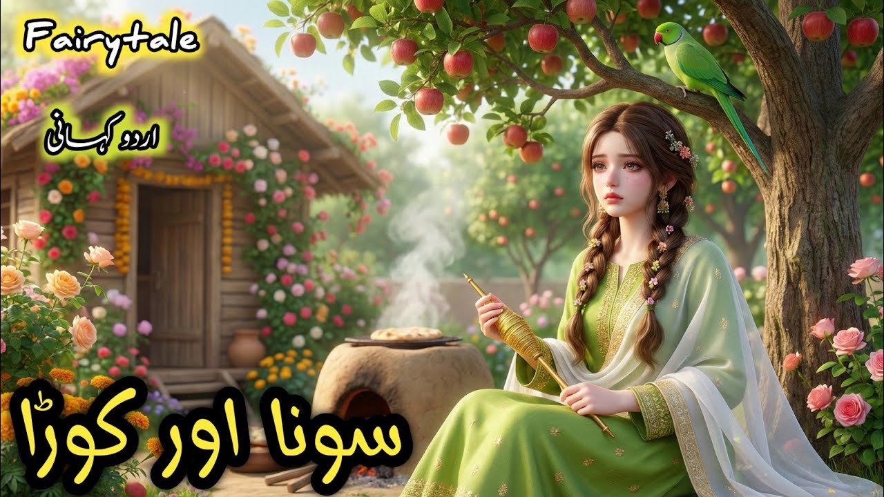Stepdaughter And Magical Spindle | Urdu Stories | Hindi Fairy Tales ...