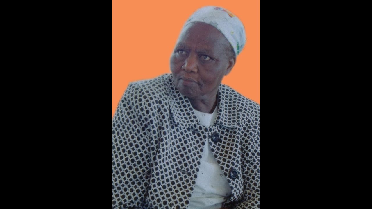 FUNERAL SERVICE FOR THE LATE GLADYS WANJA - YouTube