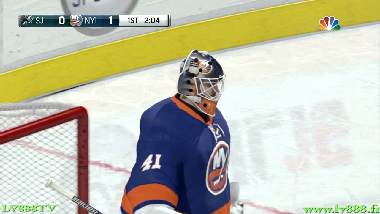 NHL 16 - San José Sharks Vs New York Islanders (S1/25 - Saison ...