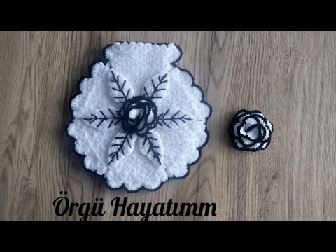 Lif çiçeği yapımı #lifcicegi #lifmodelleri #lif #örgü #çiçekyapimi