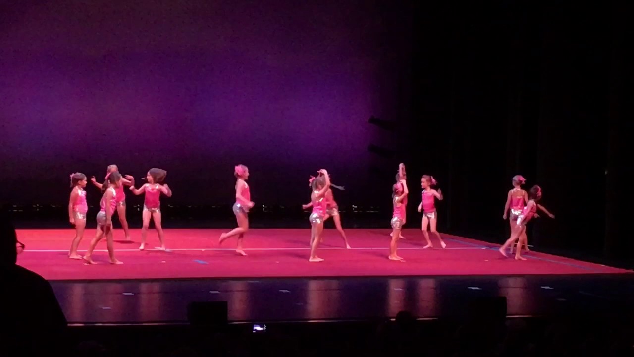 Adonai recital June 2017 Beginners gymnastics Madi Grace - YouTube