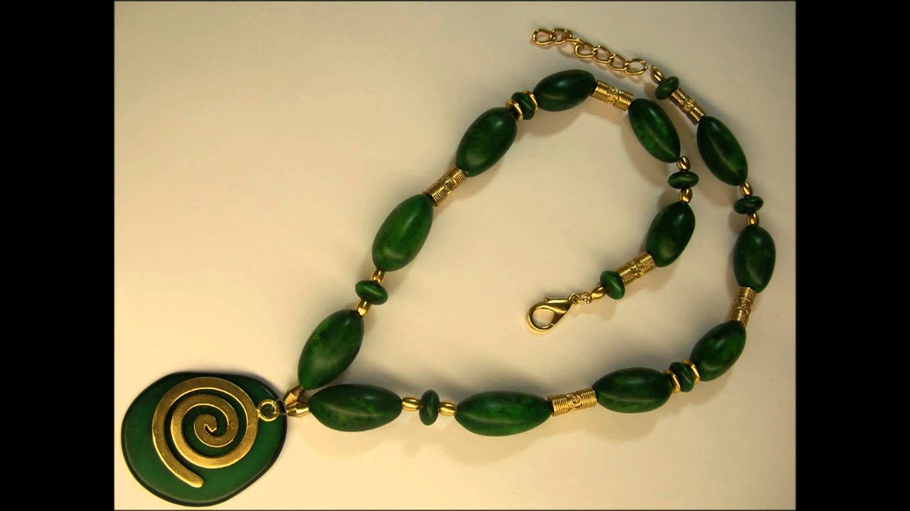 Collares Tagua Precolombinos - YouTube