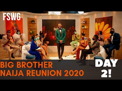 BBNAIJA REUNION 2020 DAY 2 | PEPPER DEM GANG REUNION | ESTHER & THELMA ...
