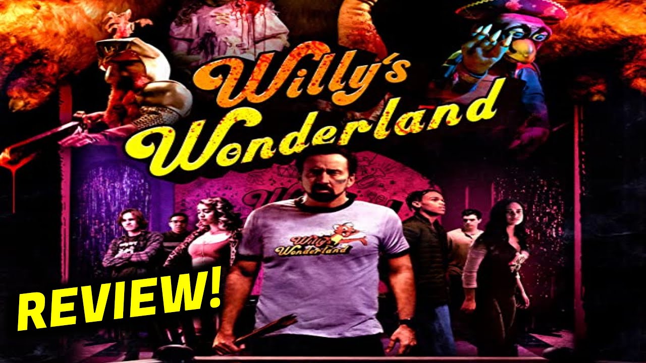 Willy's Wonderland REVIEW Nicolas Cage Rage Animatronic Madness - YouTube