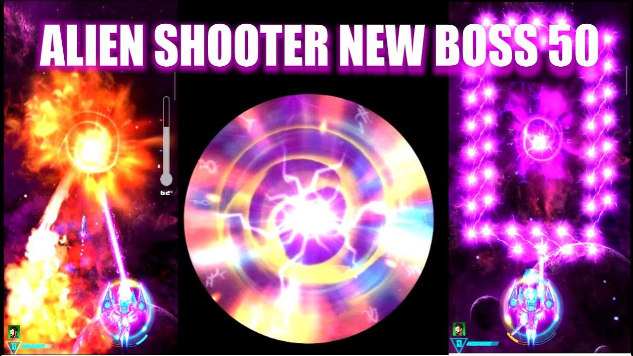 Alien Shooter New Boss 50 | New Boss 50 The Gatekeeper | At Level 200 ...