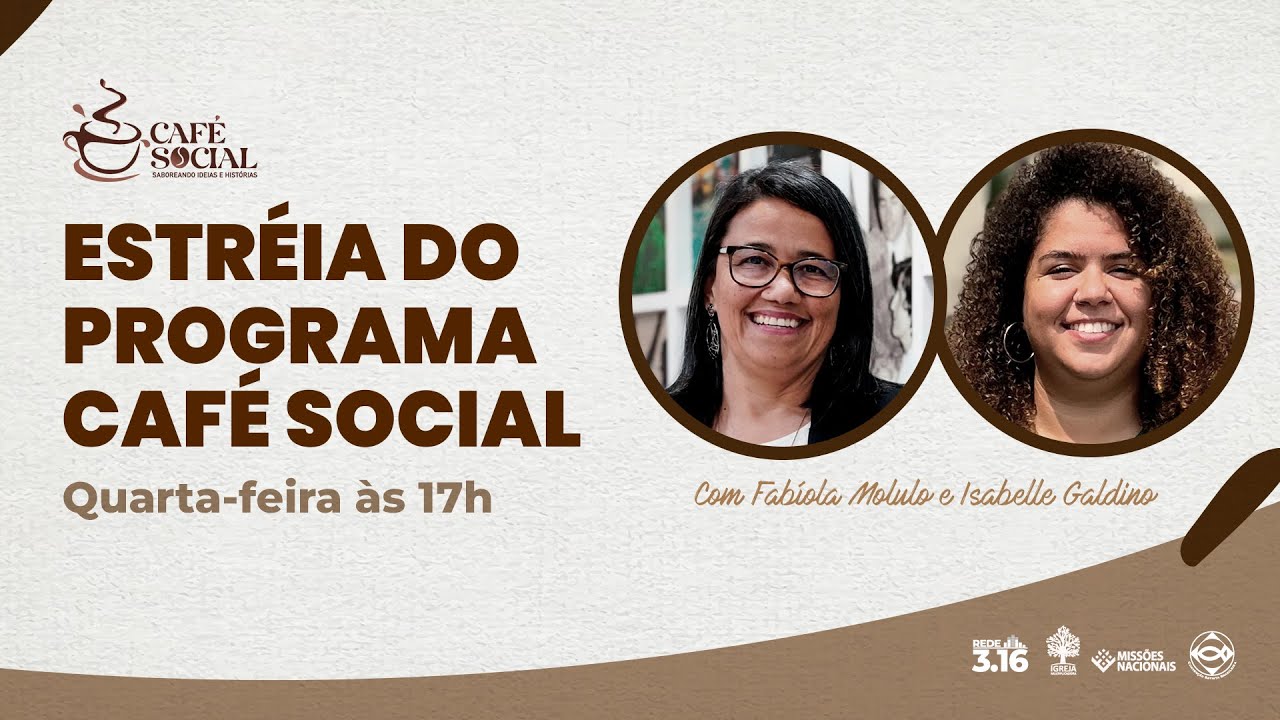 Café Social: A Estreia Que Vai Transformar Seu Dia! - YouTube