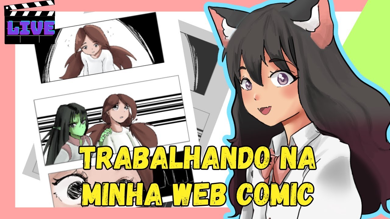 Trabalhando na Minha WebComic - YouTube