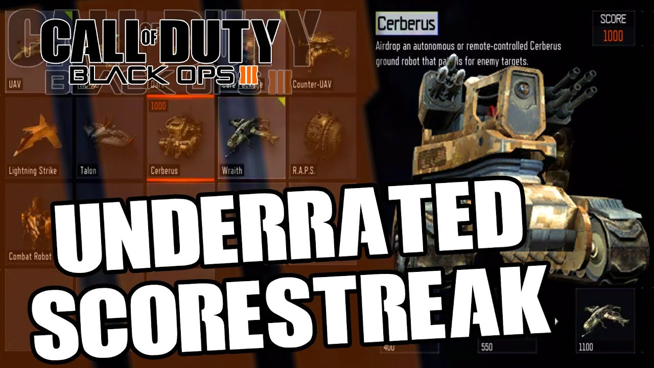 MOST "UNDERRATED" SCORESTREAK IN BO3! BEST SCORESTREAK IN BO3! - YouTube