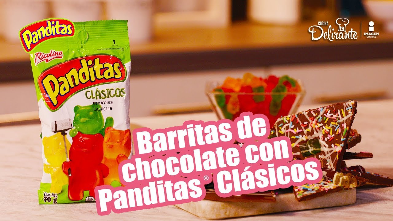 Barritas de chocolate con Panditas | Cocina Delirante - YouTube