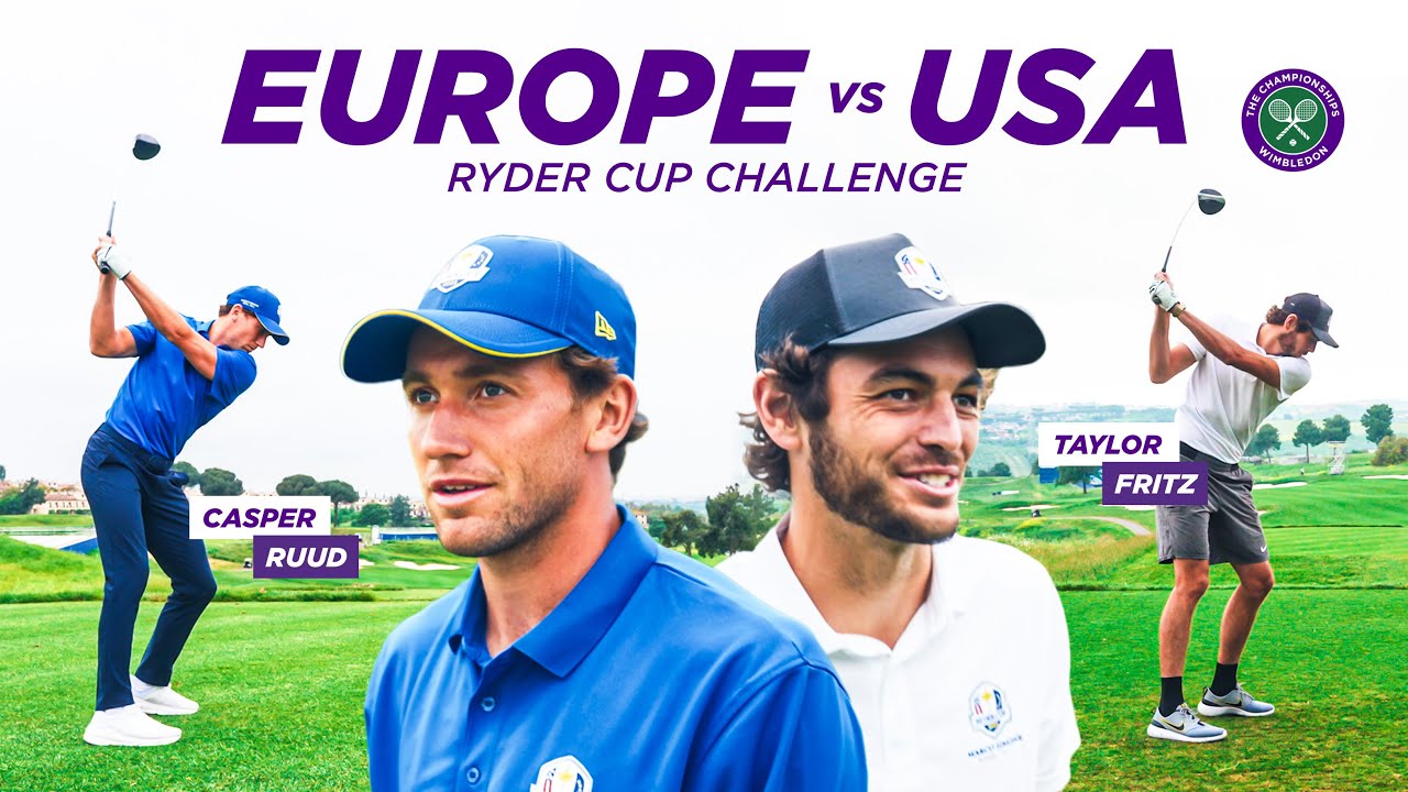Which Pro Tennis Player is the Best Golfer? Casper Ruud or Taylor Fritz ...