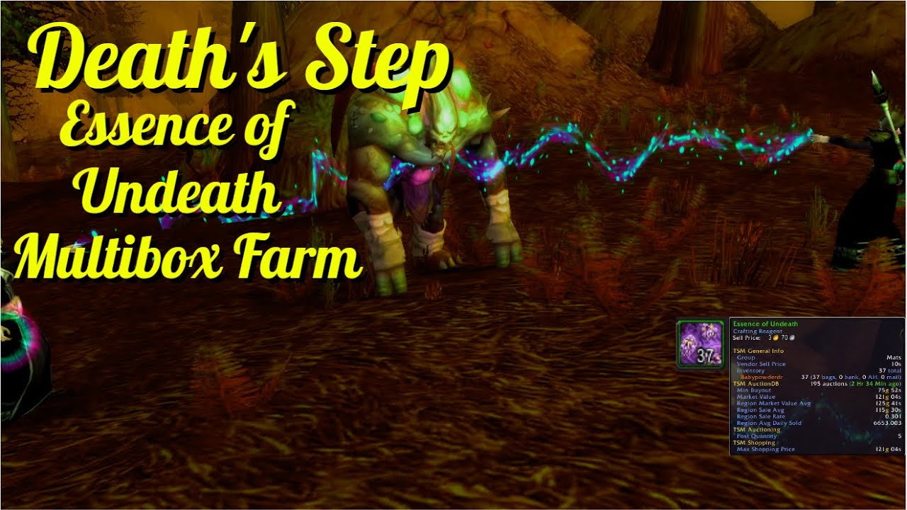 Deaths Step Essence of Undeath Farm - YouTube