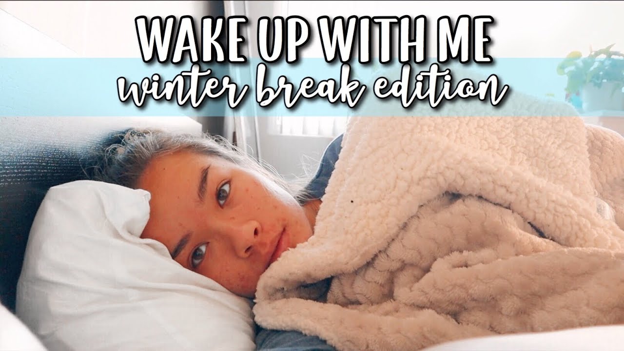 HOW MY WINTER BREAK MORNINGS ACTUALLY GO | Cozy Winter Break Morning ...
