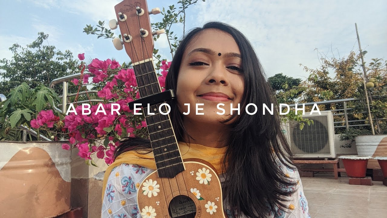 Abar Elo Je Shondha by Happy Akhand (ukulele cover) - YouTube