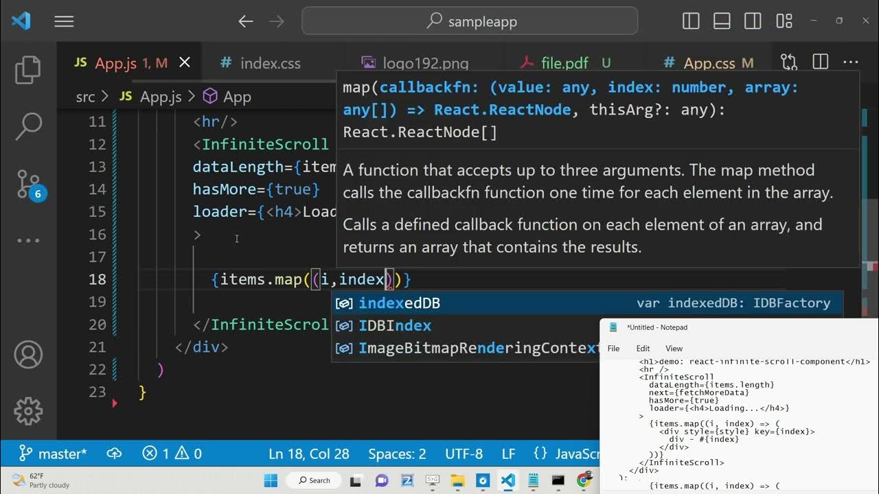 Reactjs Example To Implement Infinite Scrolling On Page Scroll Using React Infinite Scroll In