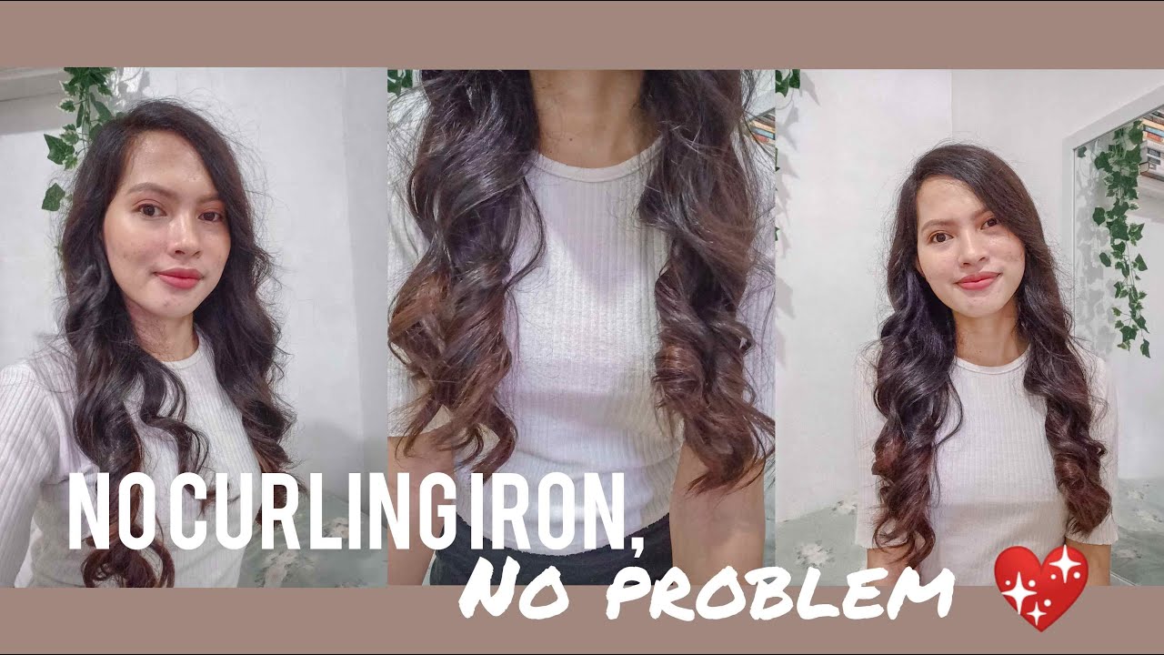 HEATLESS CURLS TUTORIAL (a must try) - YouTube