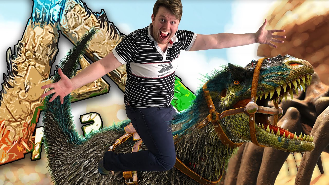 ARK: TAMING YUTYRANNUS - Fluffy T-REX - Season 2 - YouTube