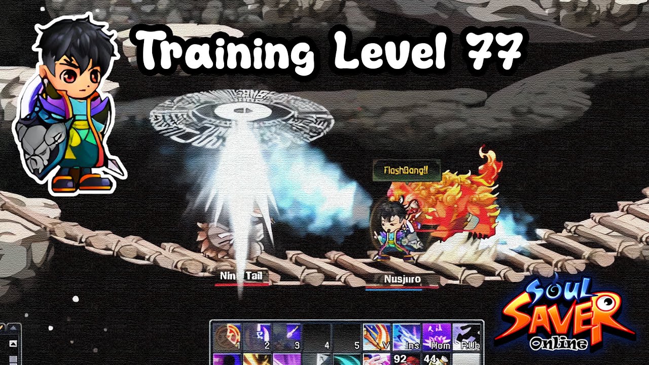 Soul Saver Online - Training Level 77 Nine Tail - #10 - YouTube