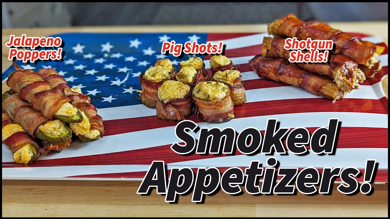 Smoked Shotgun Shells, Pig Shots, AND Jalapeno Poppers! - YouTube