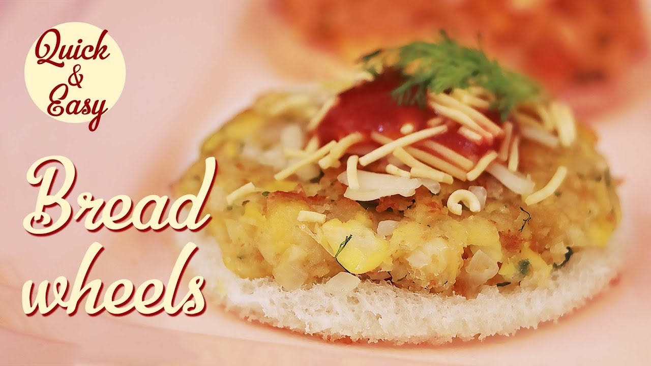 Quick & Easy Bread Wheels Indian Snacks Healthy Party for Kid’s Tiffin ...