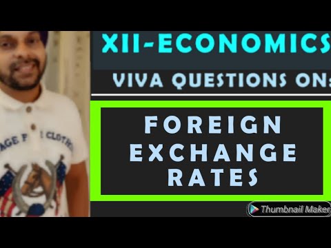 VIVA QUESTIONS ON FOREIGN EXCHANGE RATES| WHAT IS A FOREIGN EXCHANGE ...