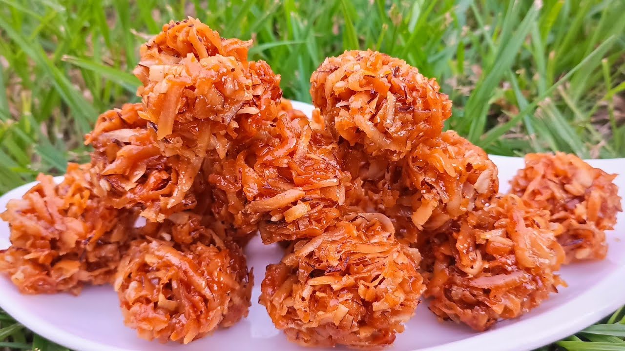 Coconut Candy: Hard & Crunchy | Kube Cake | Akooshi toffee | Ghana ...