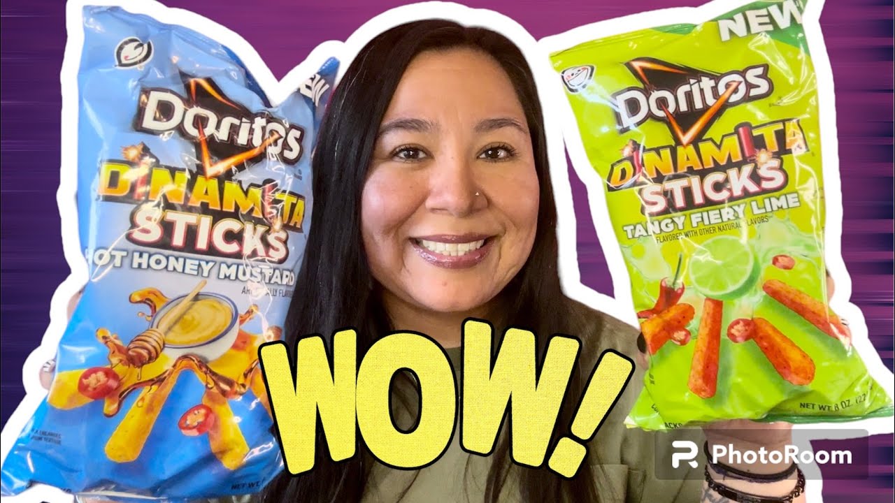 DORITOS DINAMITA STICKS/ TANGY FIERY LIME, HOT HONEY MUSTARD, SMOKY ...