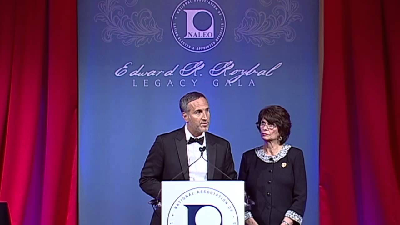 Hon. Lucille Roybal-Allard & Rick Olivarez at the 2016 NALEO Edward R ...