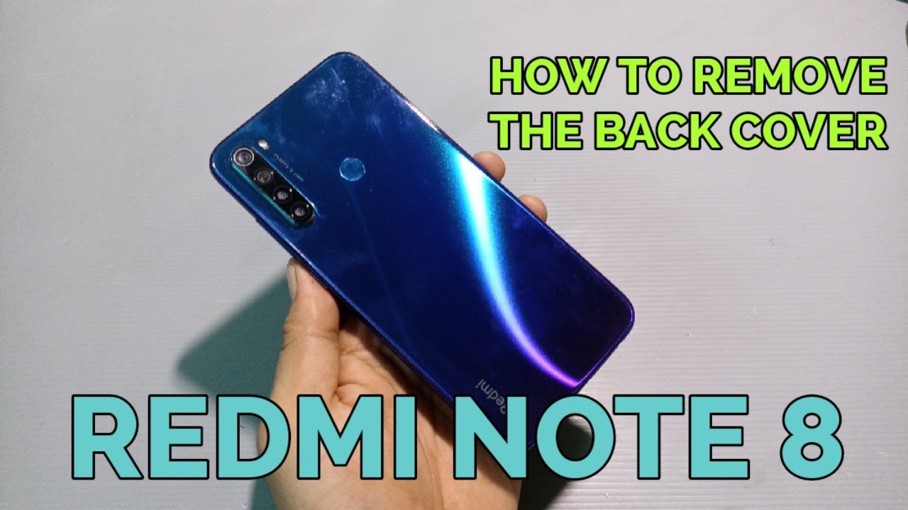 XIAOMI NOTE 8 | CARA BUKA CASING REDMI NOTE 8 - YouTube