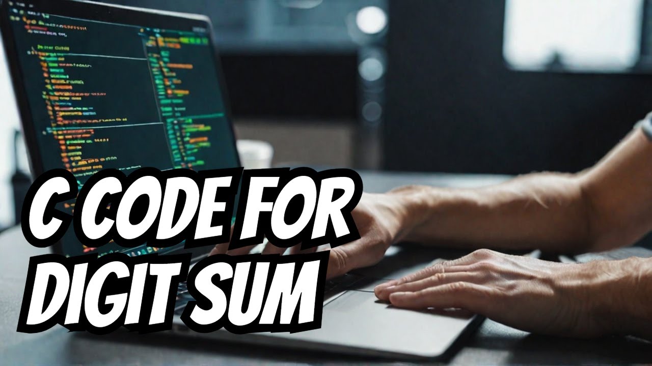 Program To Find Sum Of Digits Of Given Number In C Programming Language 1925