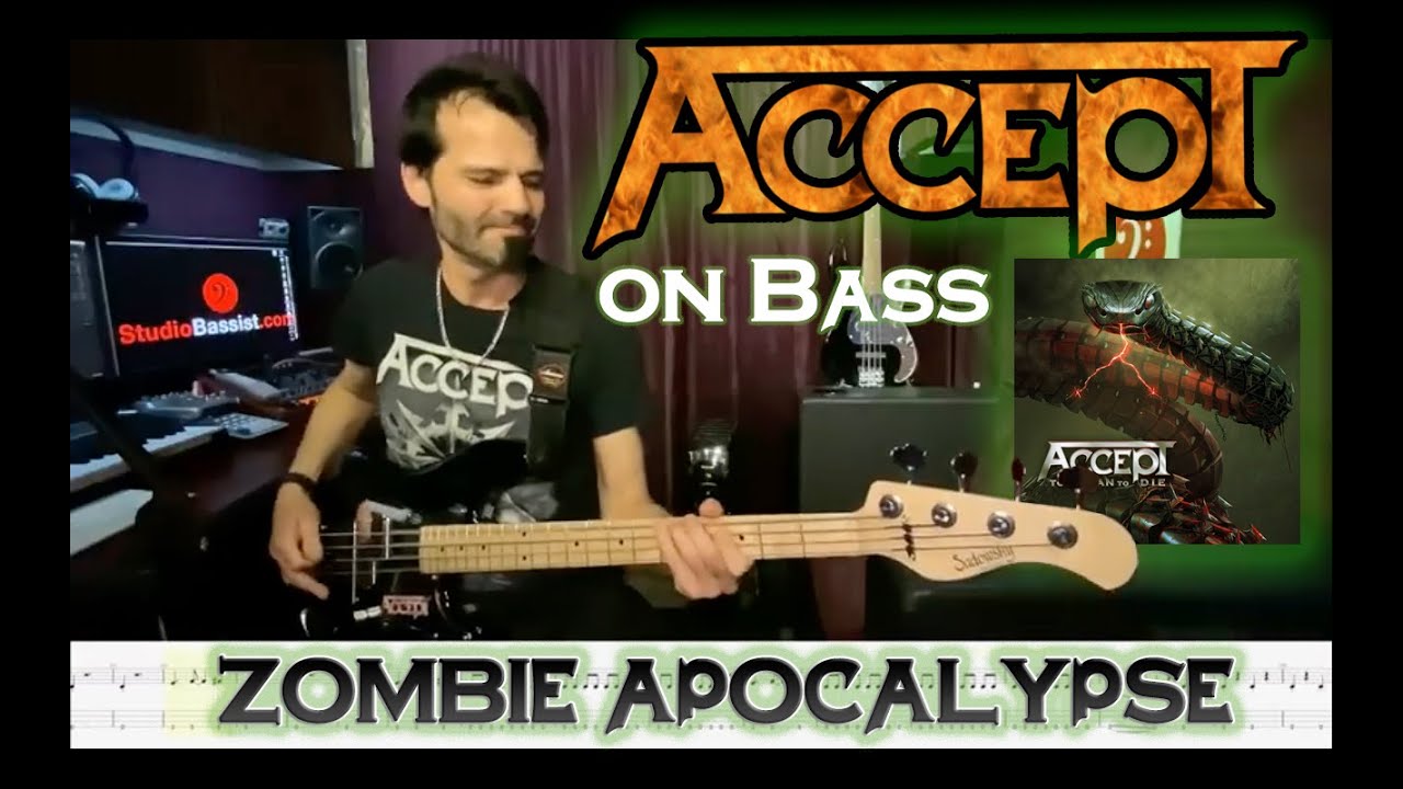 ACCEPT – Zombie Apocalypse – Bass Play-Along Video by Martin Motnik ...