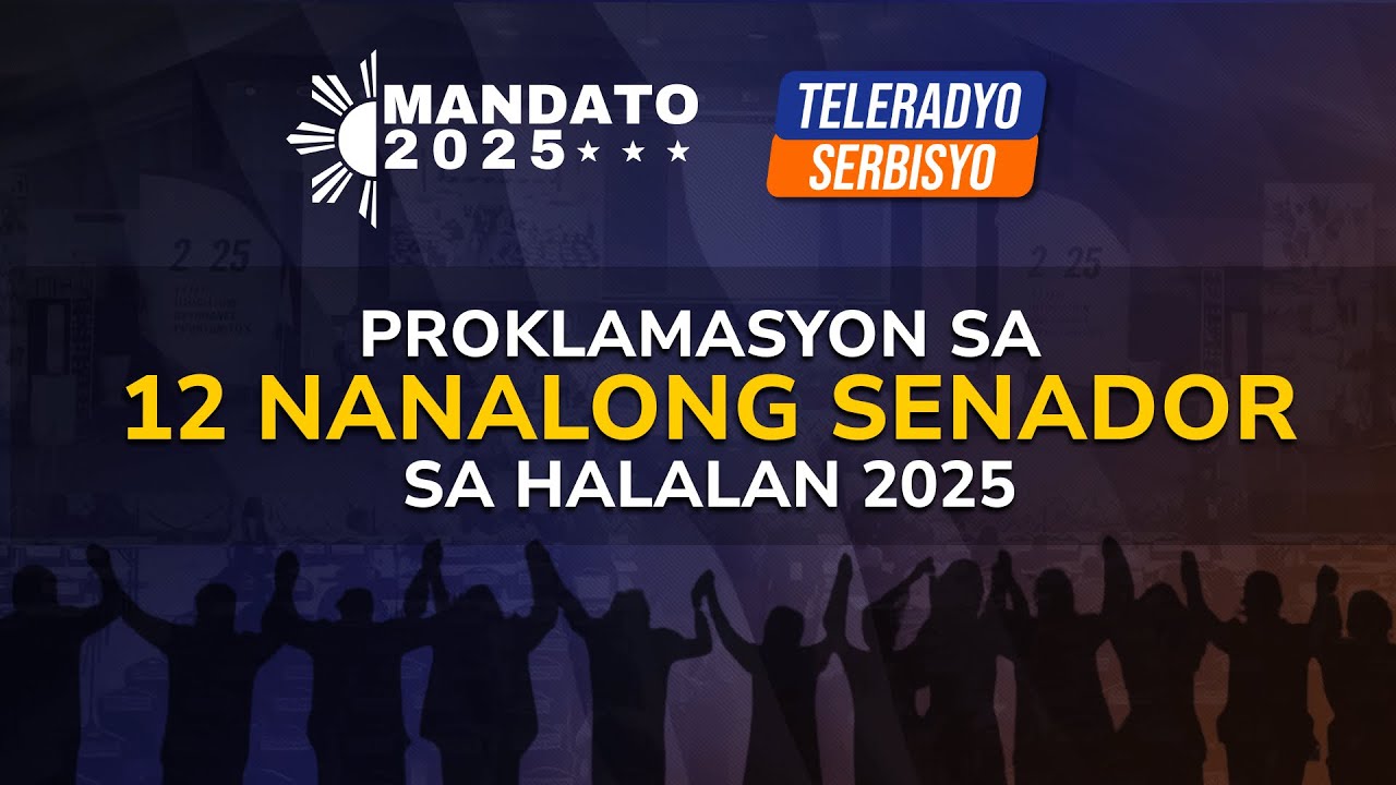 LIVE: Proclamation of 12 winning senators in Mandato 2025 | (17 May ...