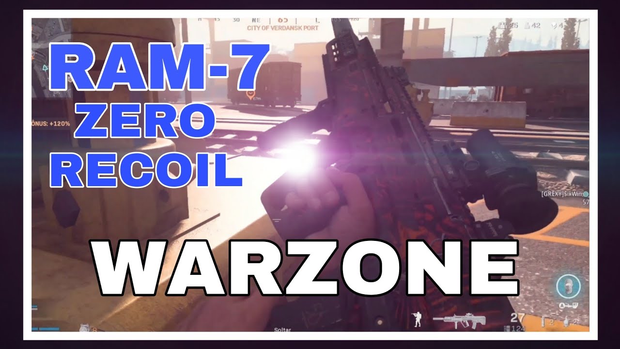 RAM-7 ZERO RECOIL | CONTROLE | WARZONE - YouTube