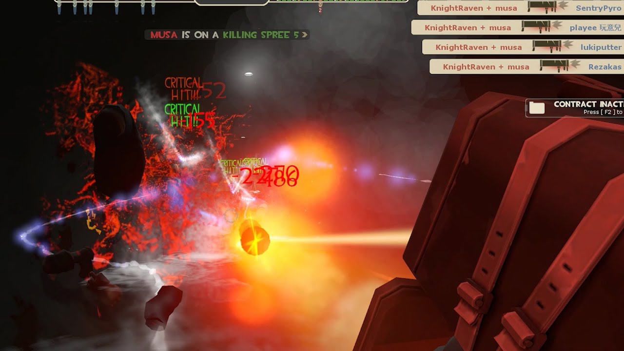 The Most Satisfying Critical Rocket in TF2 - YouTube