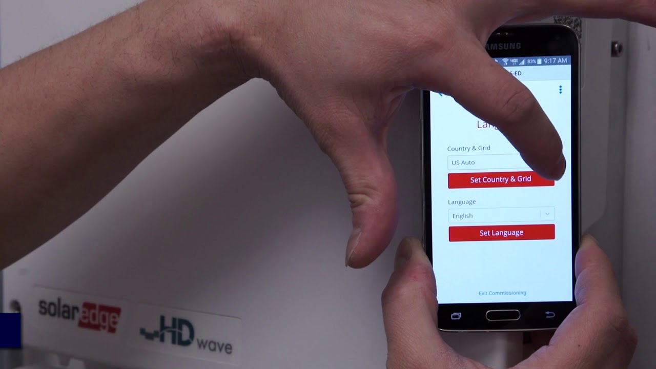 SolarEdge SetApp: Activation Process from an Android Phone ...