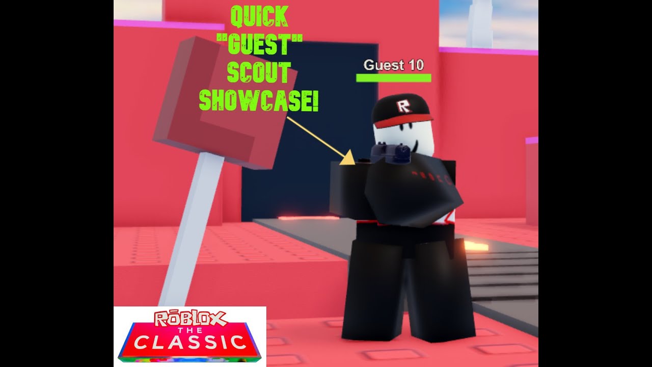 Guest Scout Quick Showcase! TDS Roblox - YouTube