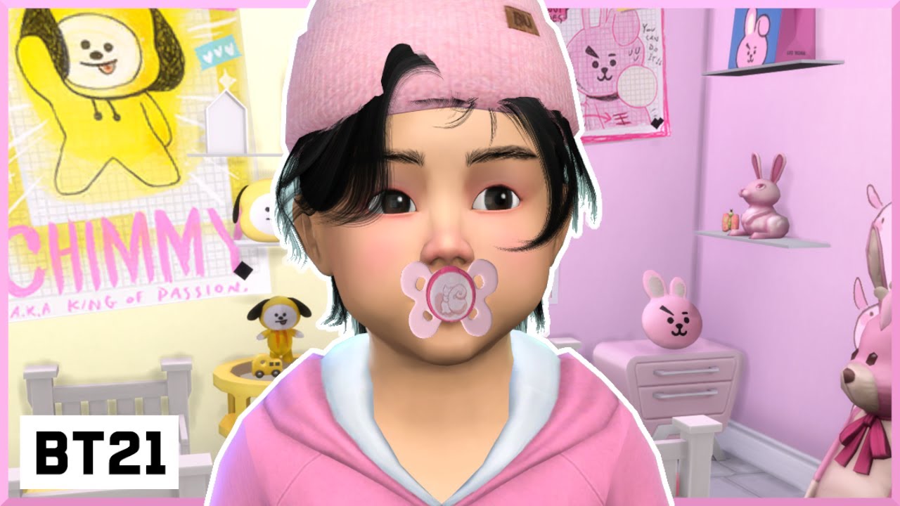 CREATING THE BT21 HOUSE | The Sims 4 [BT21 SERIES] EP2 - YouTube