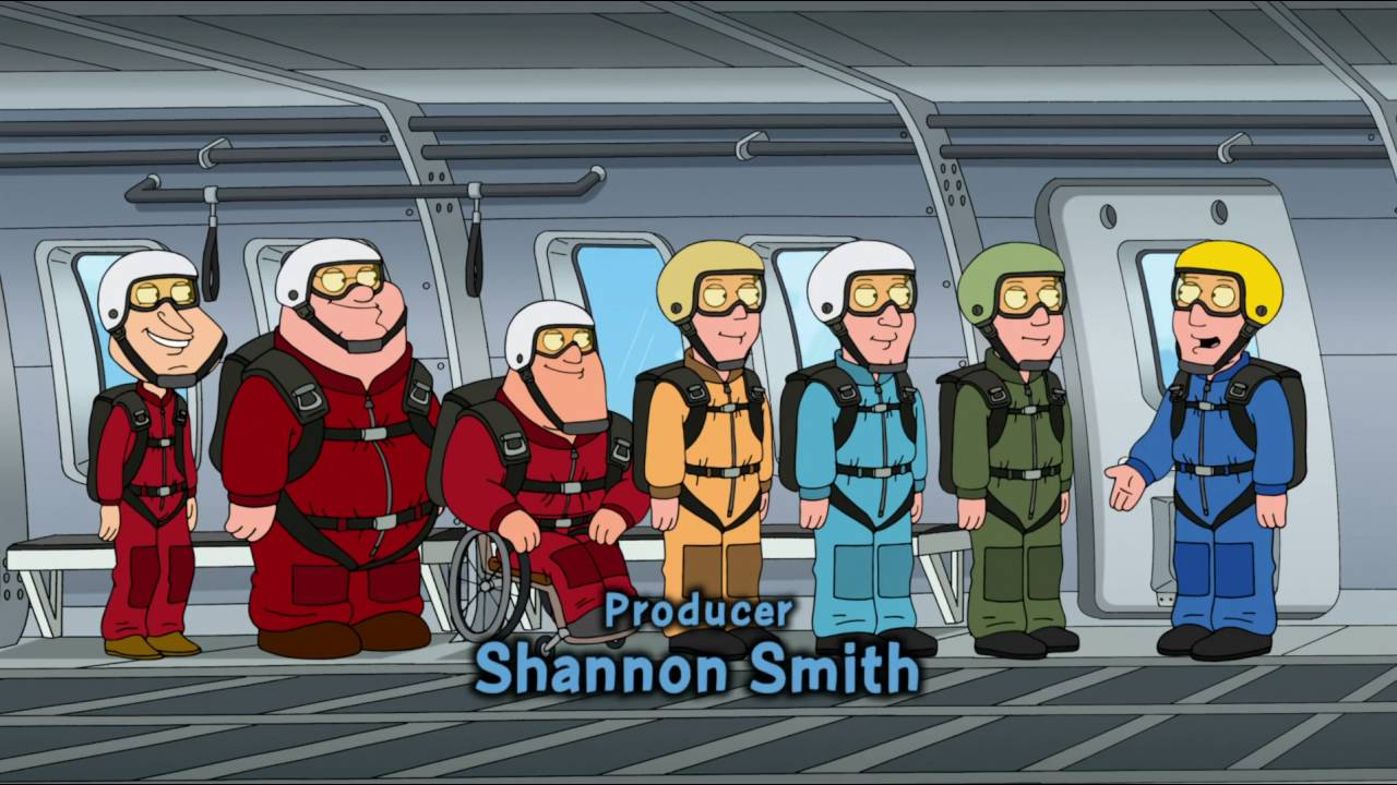 Family Guy - Peter Goes Skydiving - YouTube