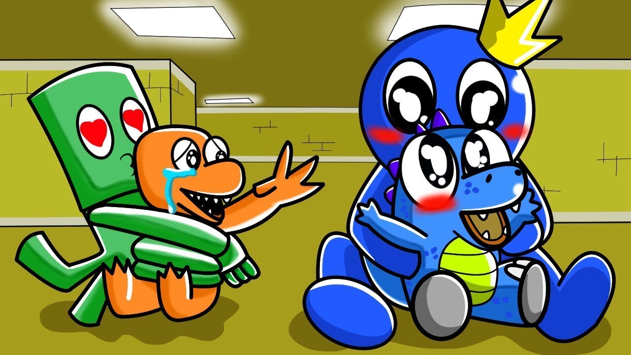 Blue's, Goodbye Little Friend!!! Rainbow Friends Sad Story Animation ...
